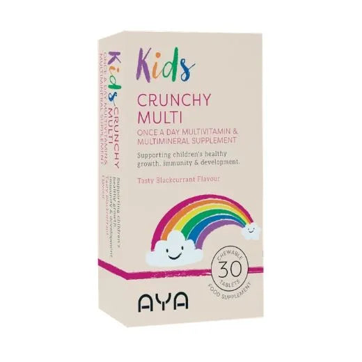 AYA KIDS MULTI VITAMIN CRUNCHY TABLETS 30S 778716 - LeahysPharmacy